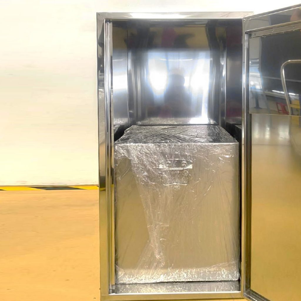 Cleanroom General Waste Bin - SF Metal