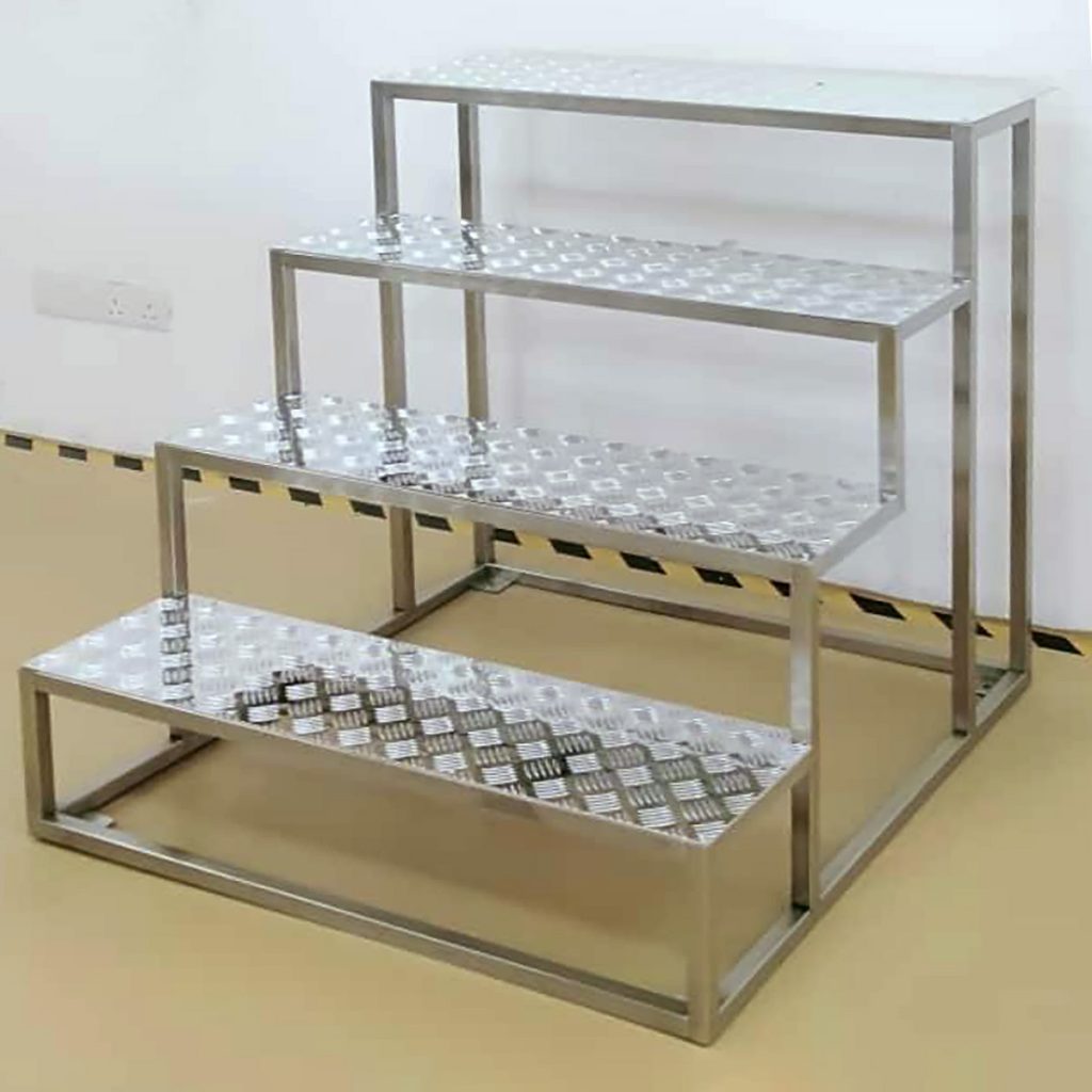 Stainless Steel Staircase