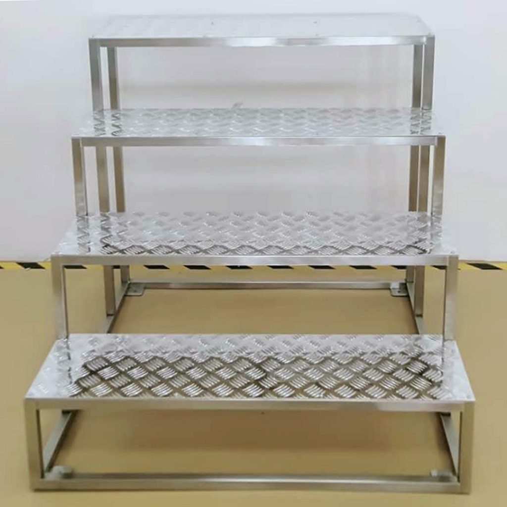 Stainless Steel Staircase