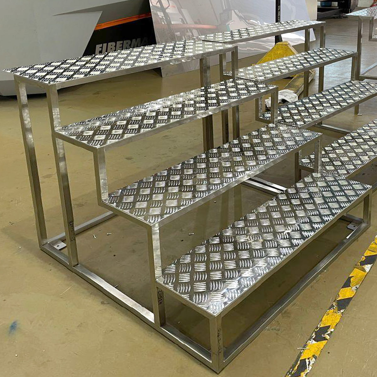 Stainless Steel Staircase
